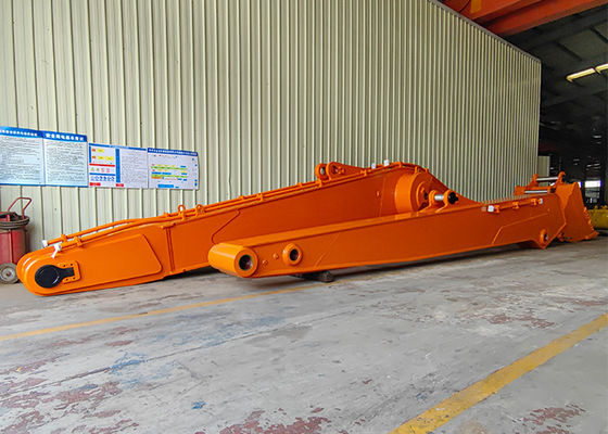 20 Ton Long Reach Excavator Extended Boom For Digging Sand Soil Silt