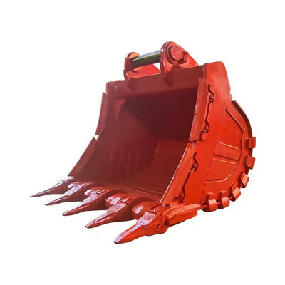 Custom Excavation Rock Bucket Attachment , Demolition Excavation rock ...