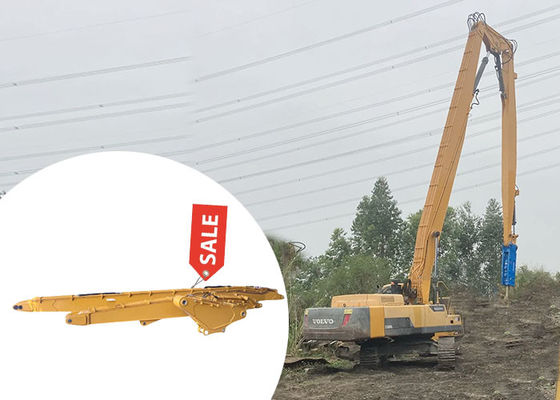 32m 35m Long Reach Demolition Boom Arm For Cat Hitachi Komatsu Sany