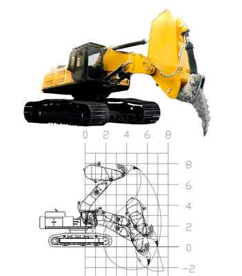 Advanced Powerful Excavator Ripper Arm For Rock Breaking And Shale ...