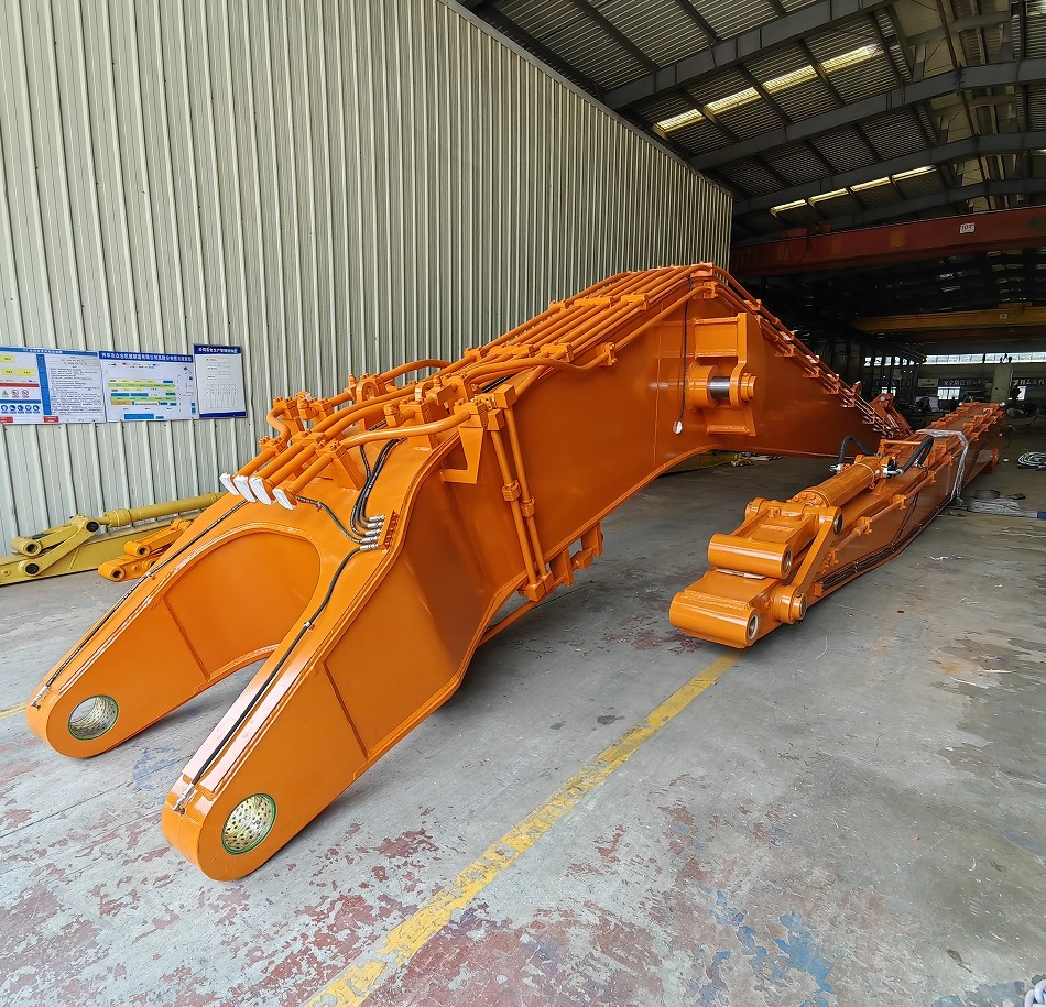Heavy Equipment Excavator Long Boom For ZX1200 Hitachi High Reach Excavator