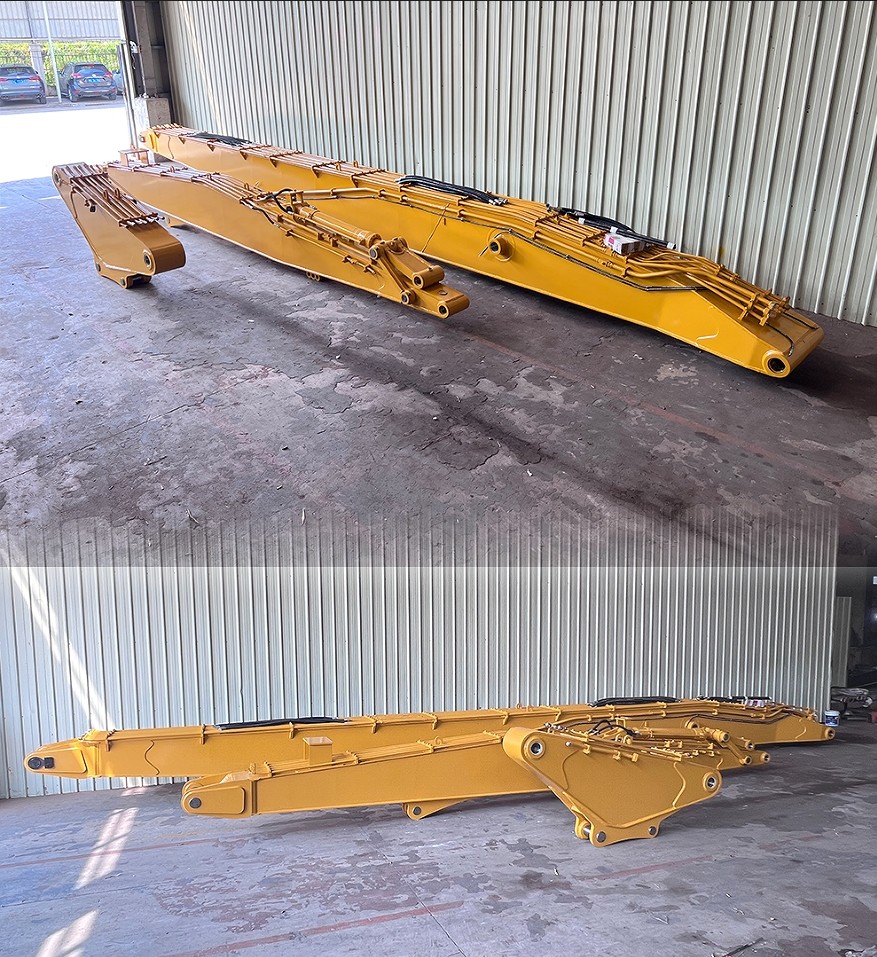 Custom Color Excavator Demolition Long Arm With Hydraulic Shear Breaker