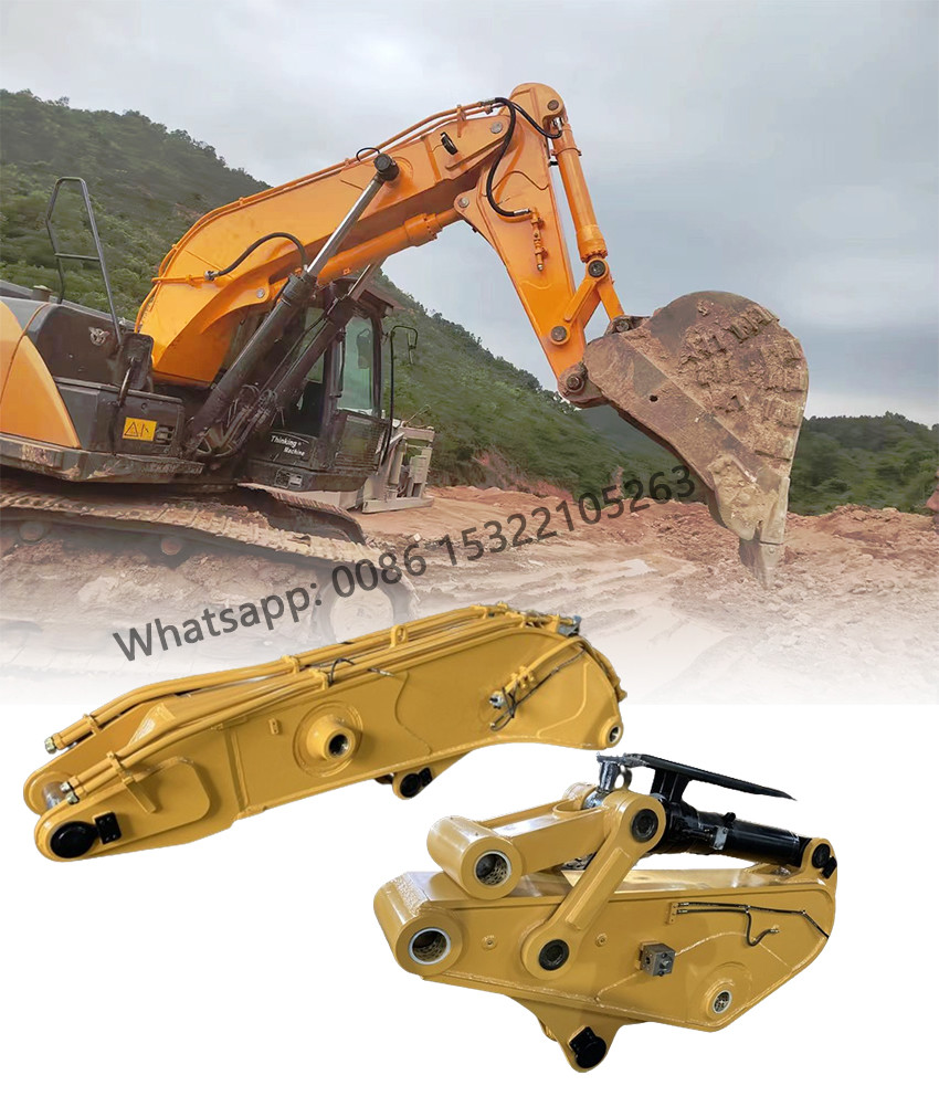 Customizable Tunnel Arm For Excavator , Digger Short Reach Boom In ...