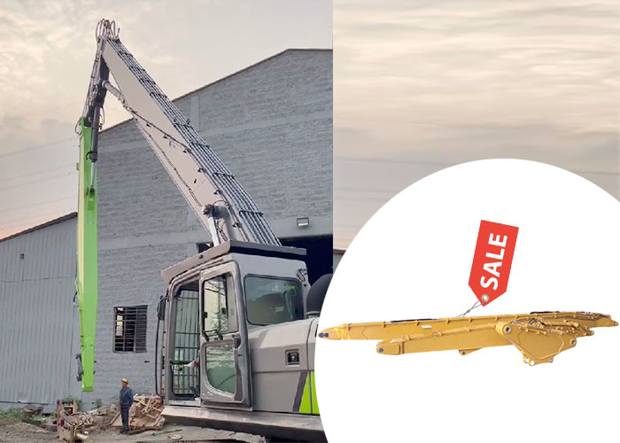 25m 30m Long Reach Demolition Excavator Boom For Cat Hitachi Komatsu Sany