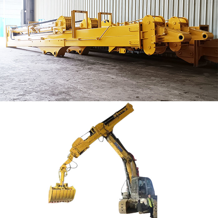 Telescopic Boom Excavator Clamshell Bucket Mini Excavator For 20 Ton ...