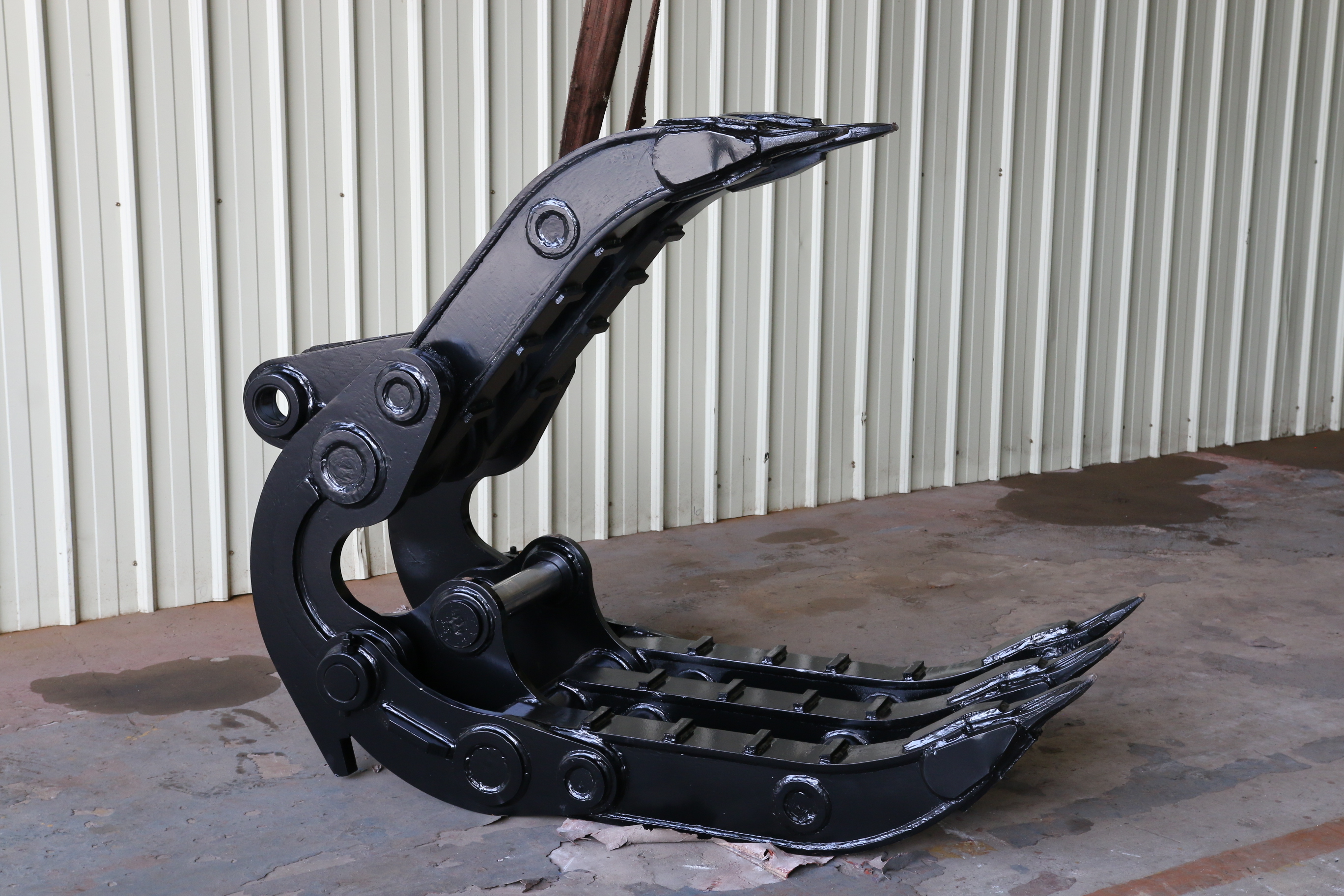 20T Forest Log Grapple Garden Mechanical Claw Excavator Thumb Grab ...
